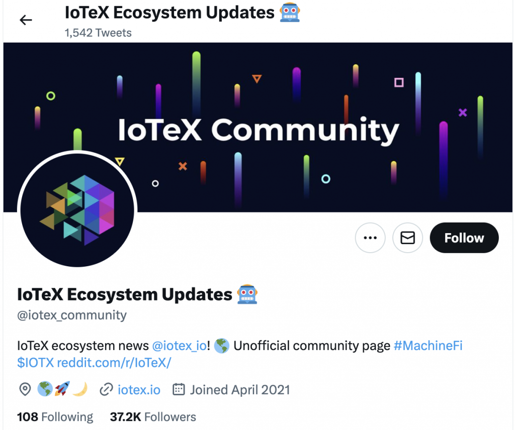 Top 6 IoTeX influencers to follow on Twitter – CoinRabbit