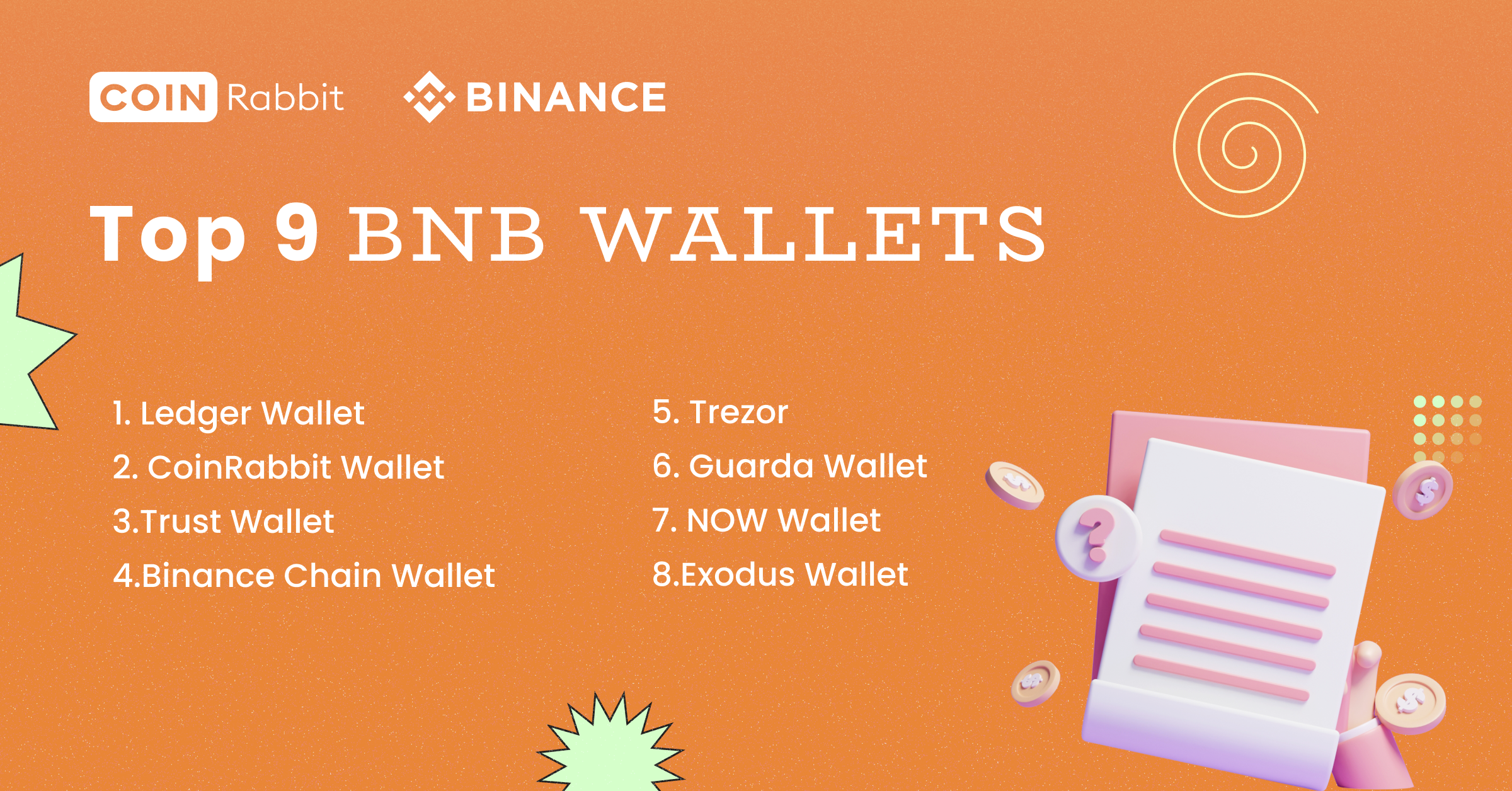 Binance Coin Wallets: Top 8 Safest Places to Store BNB